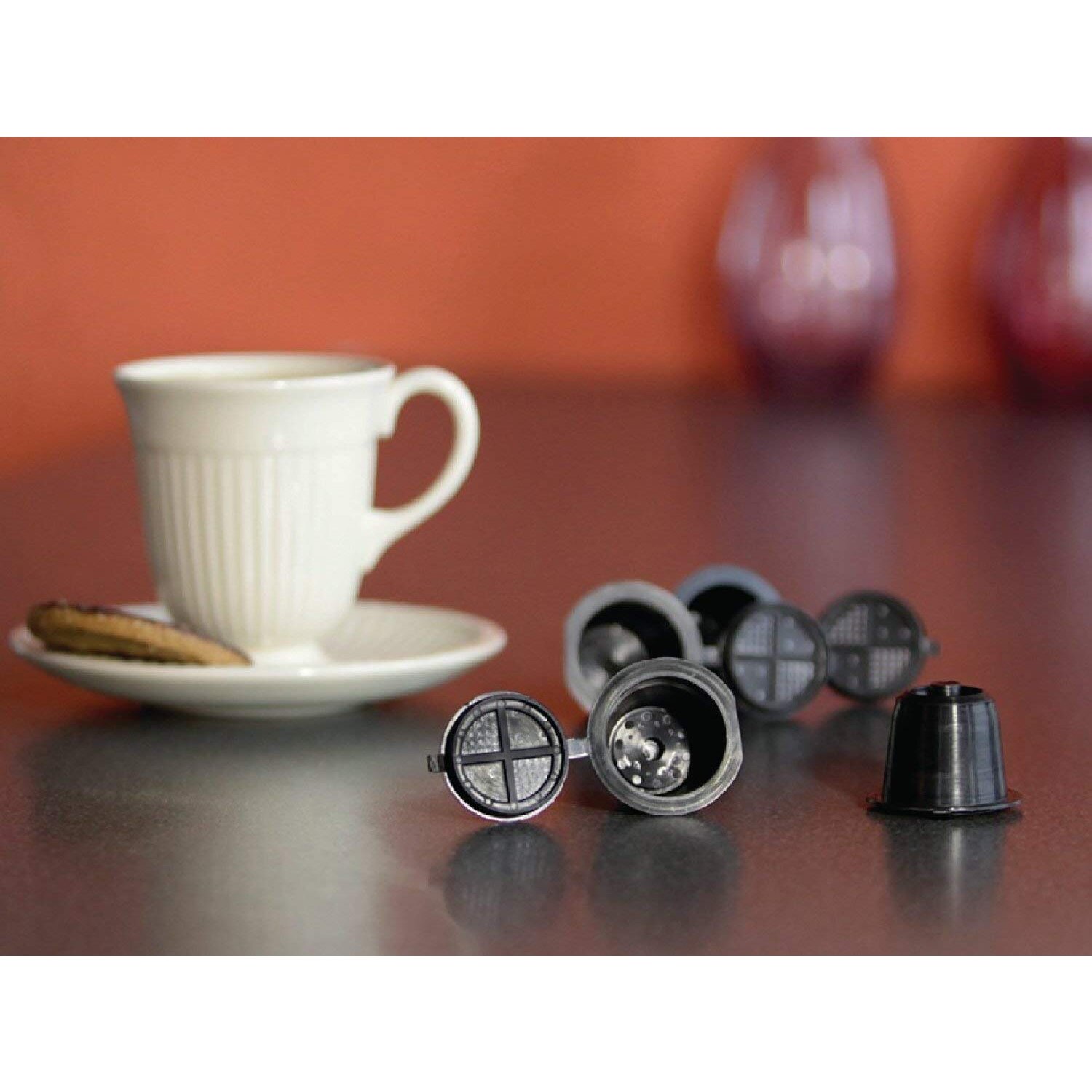 Set für Nespresso Coffeeduck + Entkalker Kapsel zum selber füllen wie ...