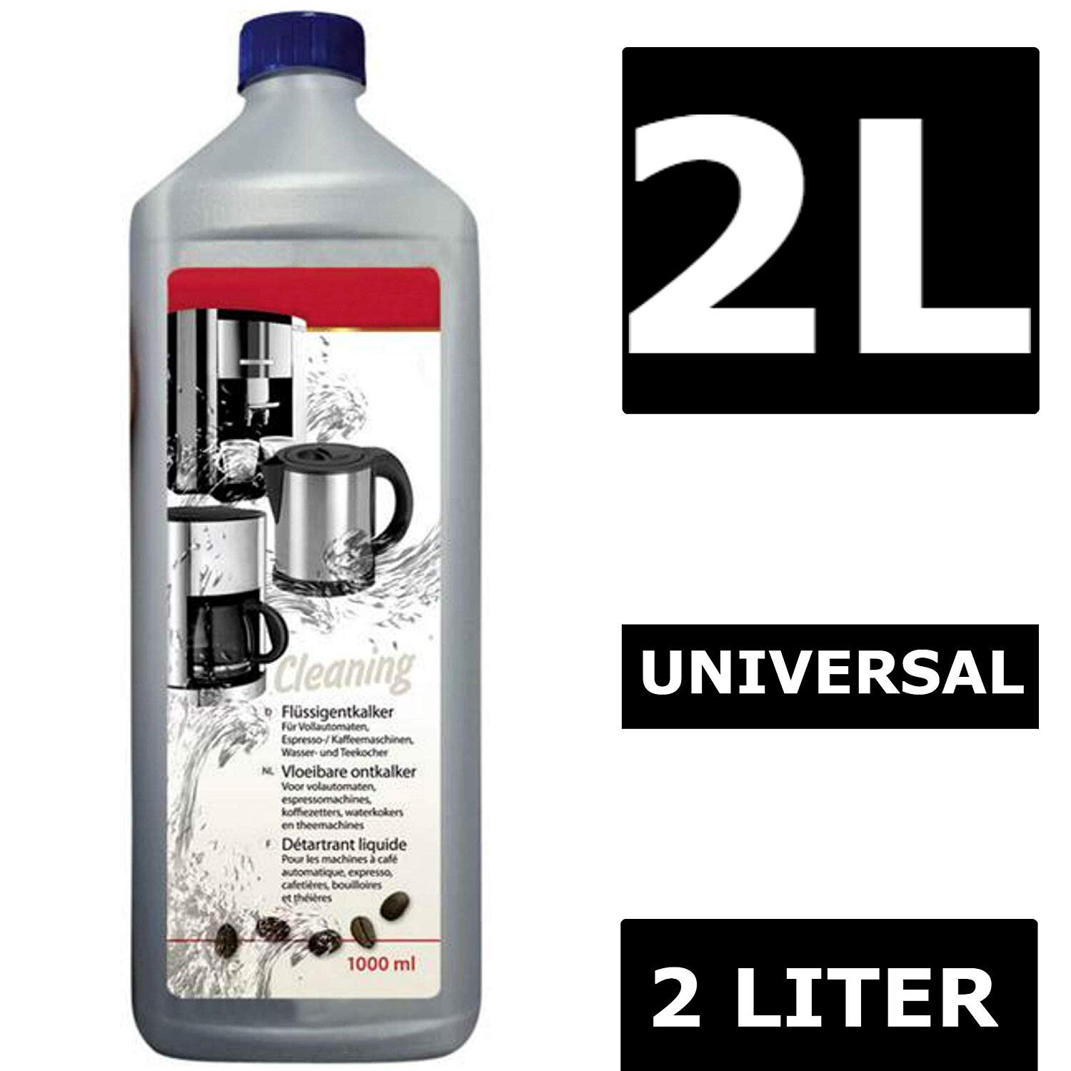 2L Entkalker für Kaffeemaschinen Wasserkocher & Co, 14,90