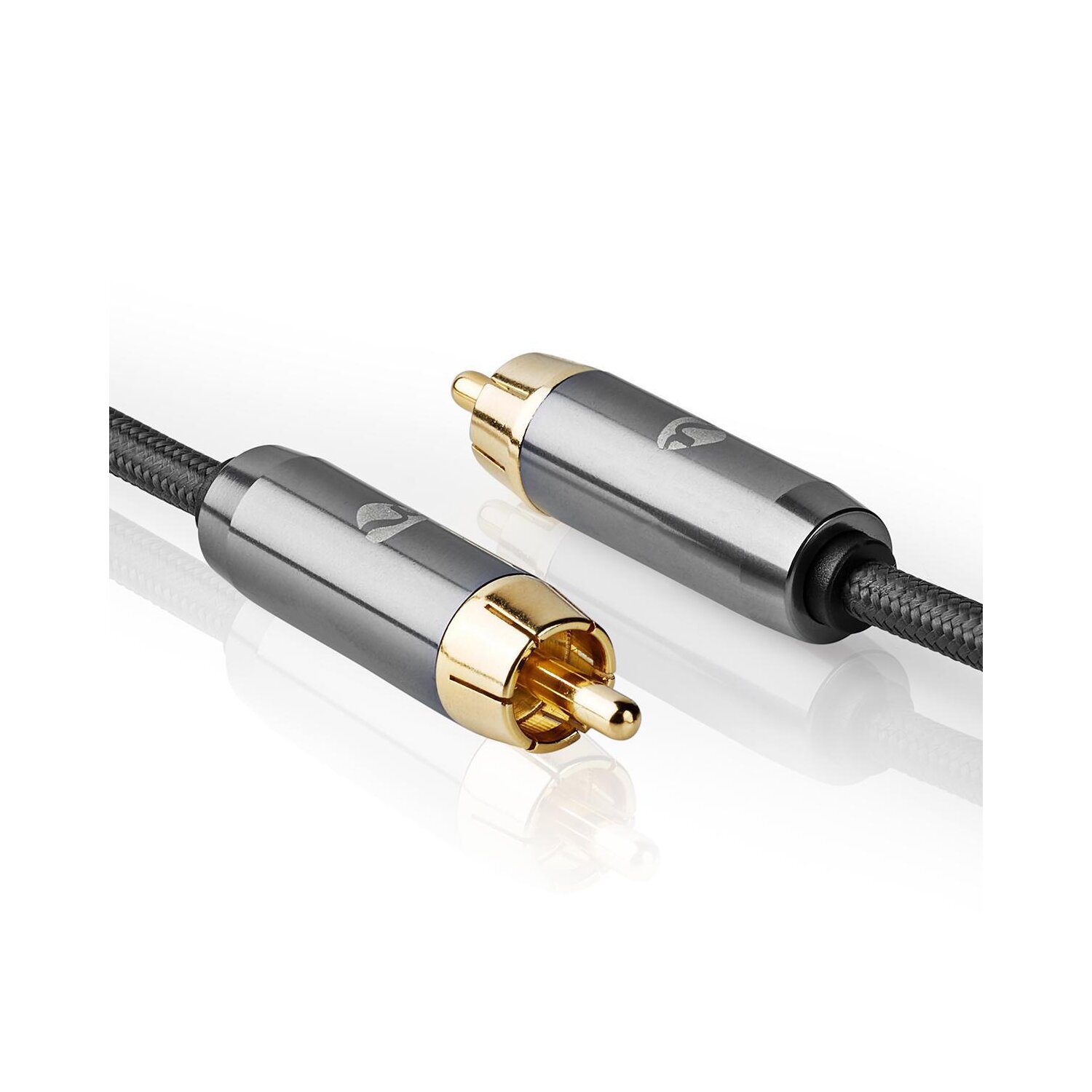 24K HD Audio Digital Cinchkabel Cinch RCA Chinch Kabel digitales 2m C ...