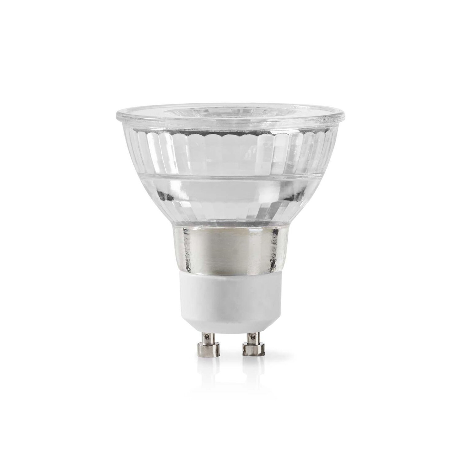 10 Stück LED Lampe GU10 Fassung Par 16 2,3 W 140 lm Gehäuse aus Glas ...