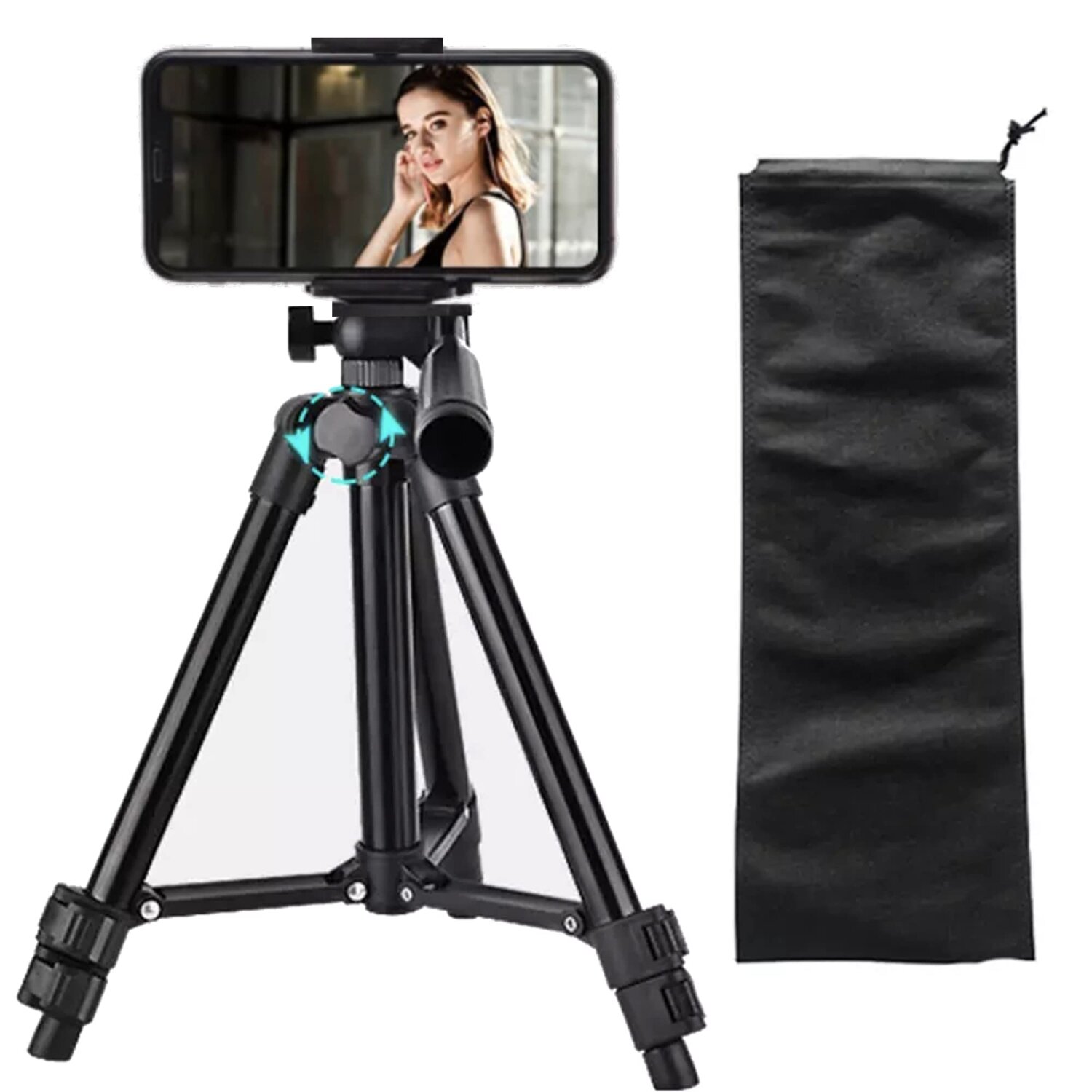 Profi 30-60cm Stativ für Smartphone iPhone Tripod Halterung, 16,90