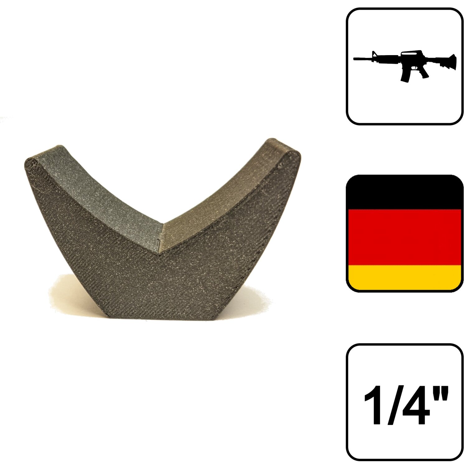 Objektiv & Gewehrauflage für Stativ Dreibein 1/4 Zoll Adapter für Gew, 5,99