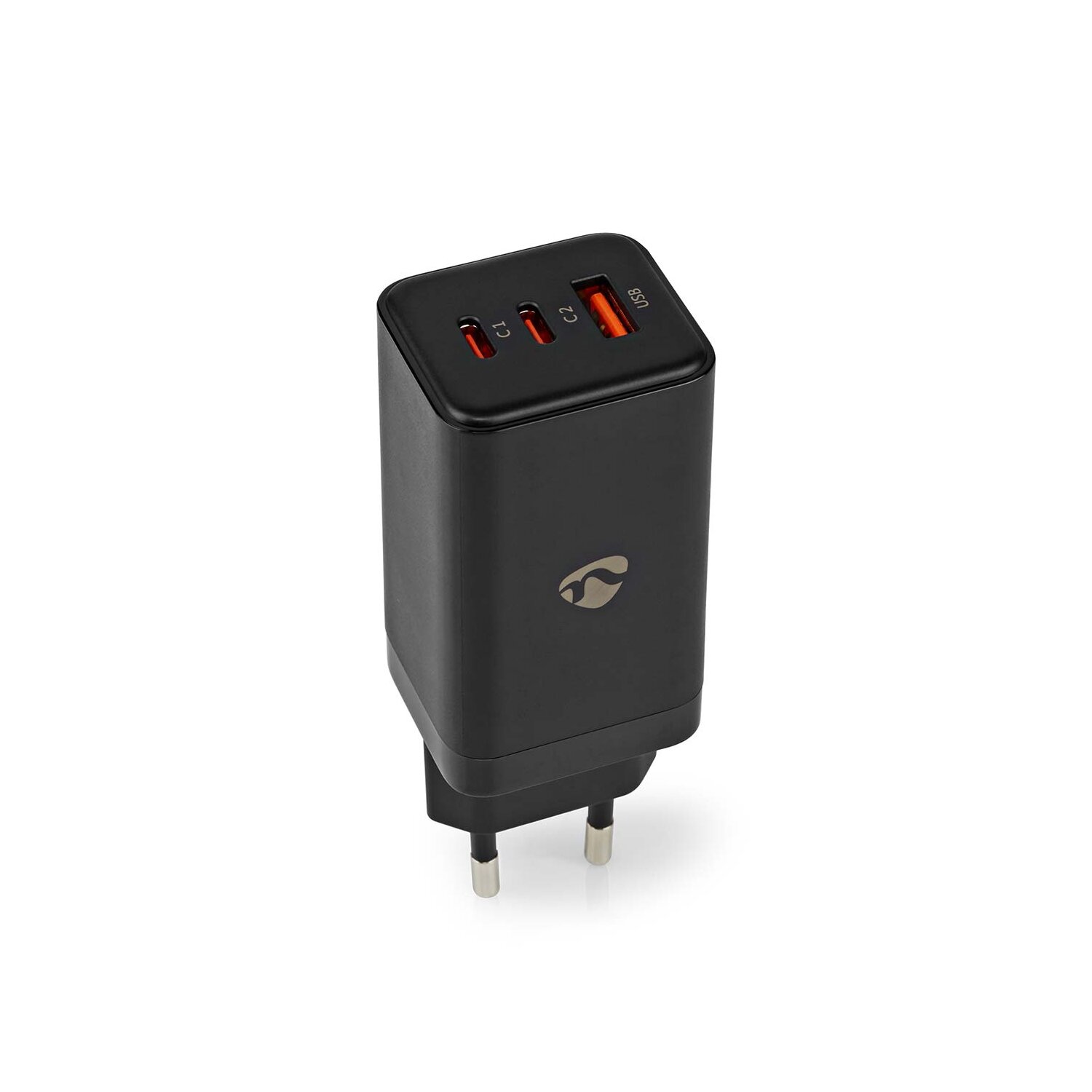 65W 3 Port Netzteil USB-C + USB A PD GaN Smart IC Ladegerät Netzgerät ...