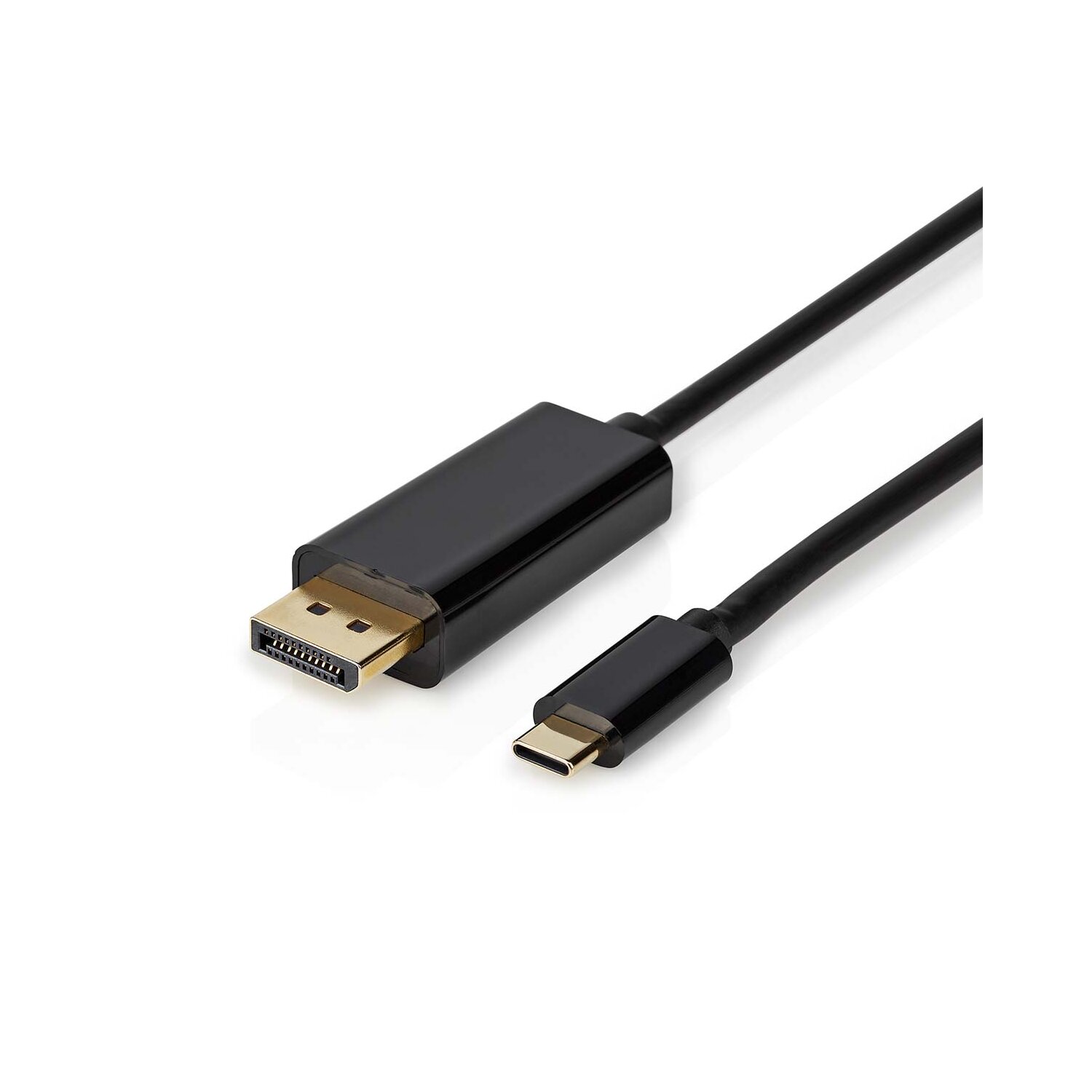 2m USB-C Stecker - DisplayPort Stecker 4K Adapter Kabel Monitor 2 Met ...