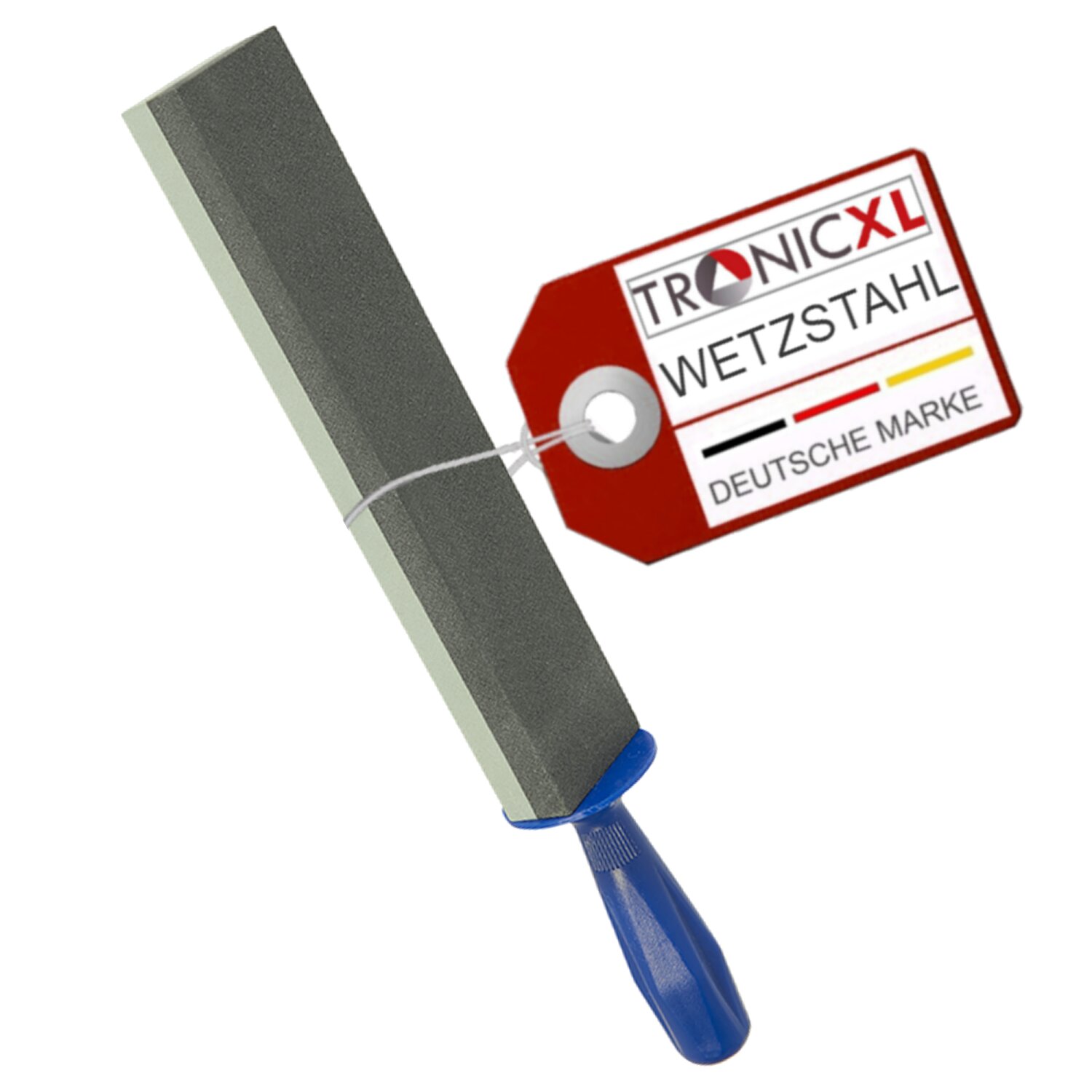 Premium Abziehstein mit Griff Messerschleifer Messerschärfer Wetzstei ...