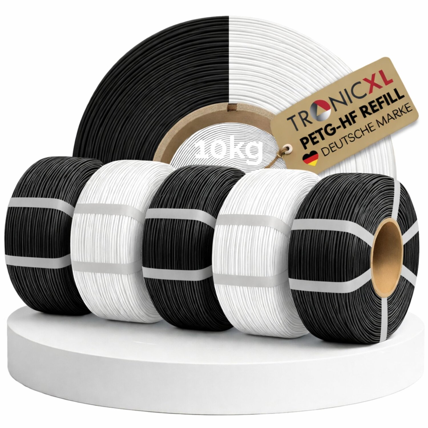 10kg passend für Bambu Lab Refill Filament PETG-HF I 10x 1kg Spule 3D ...