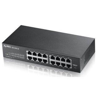 ZyXEL Switch 16 Port PortsMetall Gigabit Ethernet Lan Verteiler Weich ...