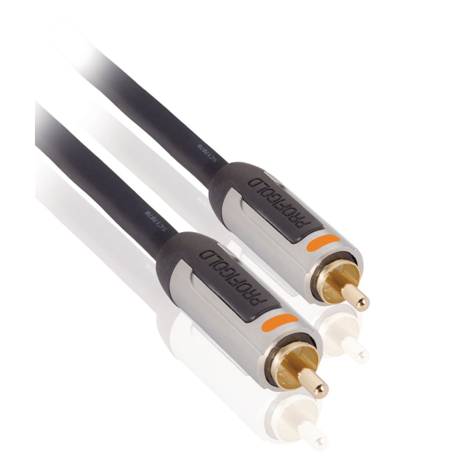 Digital-Audio-Kabel RCA male - RCA male 2.00 m Anthrazit, 23,99