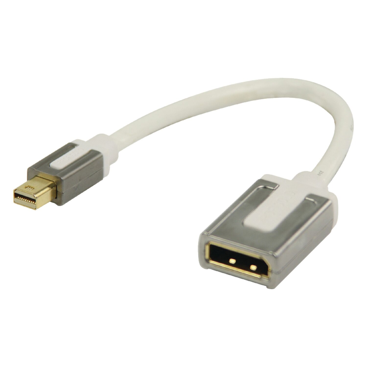 Mini Displayport-Kabel Mini Displayport Stecker - Displayport female ...