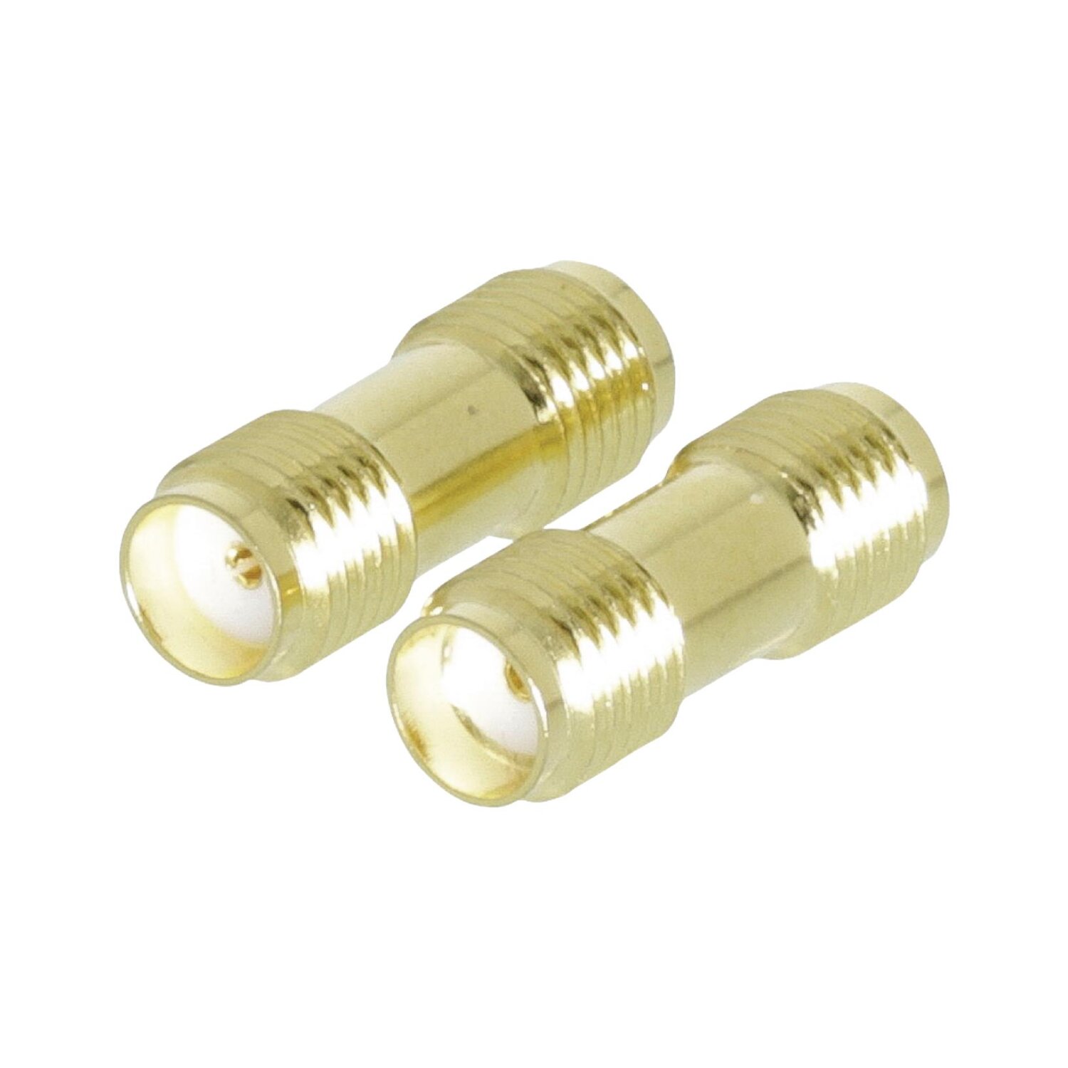SMA-Adapter SMA-female - SMA-female Gold, 3,70