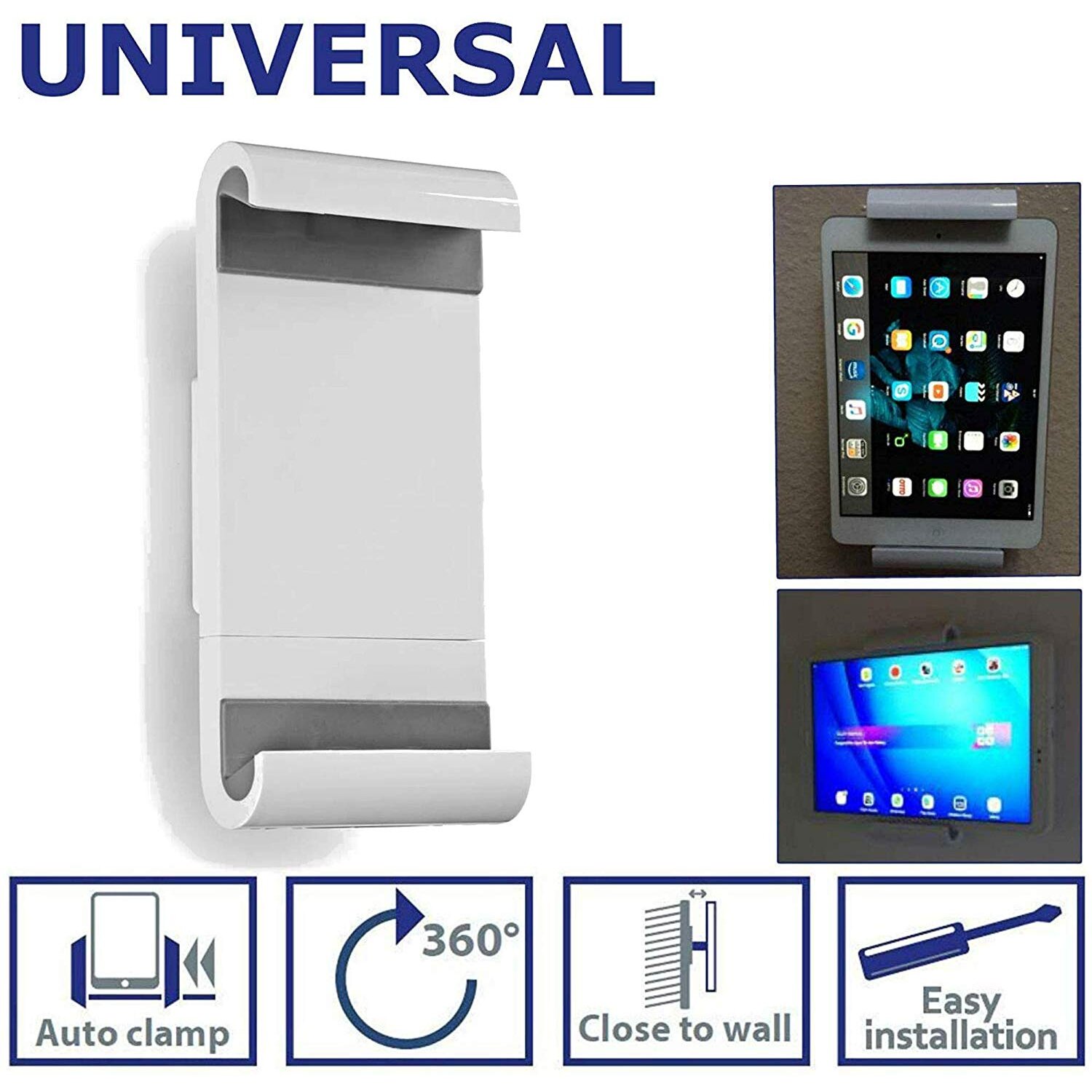 Tablet Wandhalterung Wall Mount Wand Befestigung Ständer Halter, 9,99