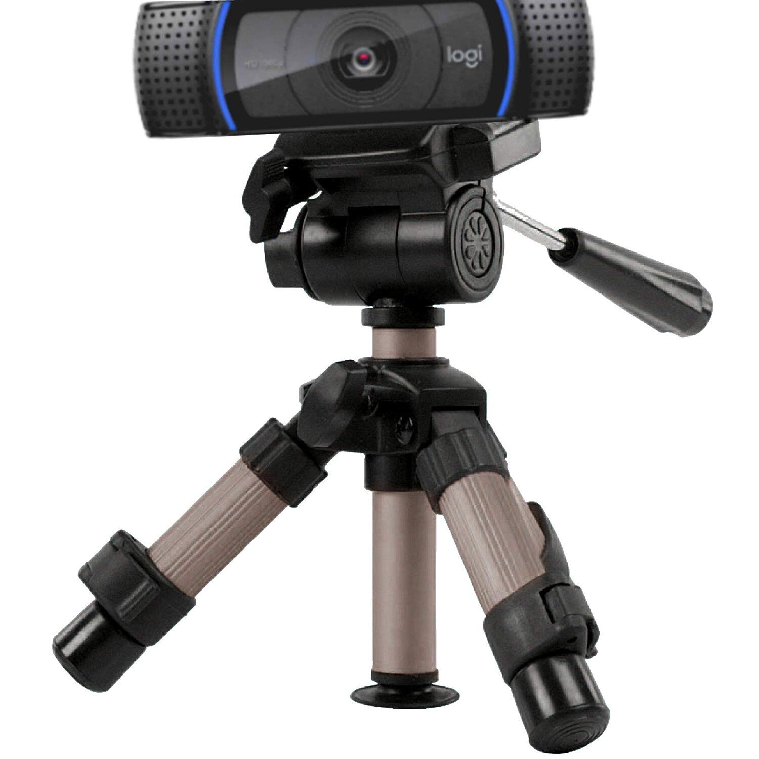 TronicXL Tripod 17 W Stativ für Webcam zb Logitech C920 Brio 4K C925e ...