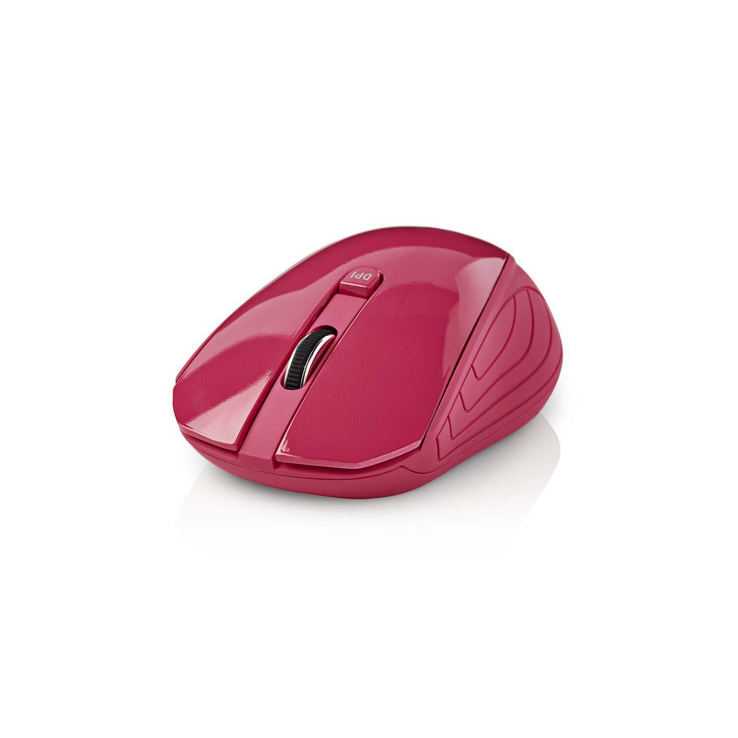 Drahtlose Maus | 1000 dpi | 3 Tasten | Pink, 11,27