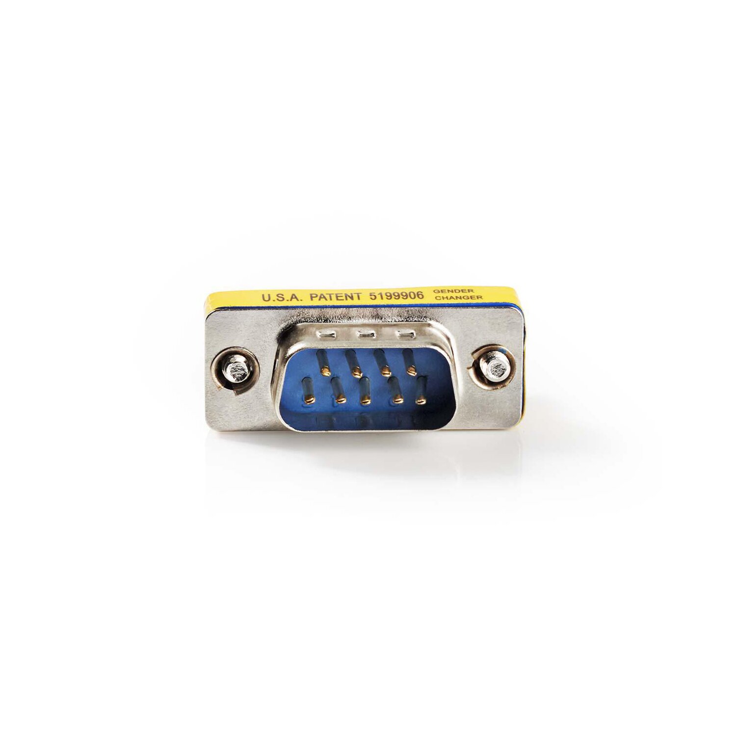 D-Sub Kupplung | D-Sub 9-Pol-Stecker – D-Sub 9-Pol-Stecker | Metall, 1,70