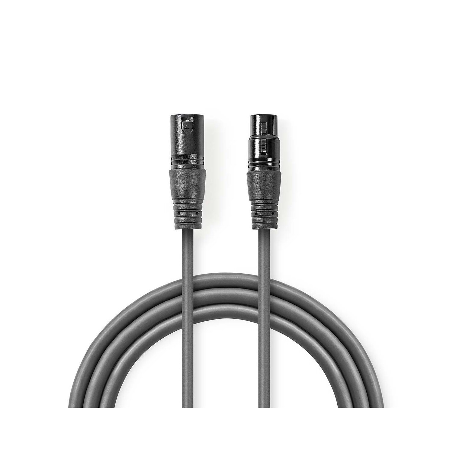 1,5m Digitales DMX Kabel - Digital XRL AES EUB - XLR Stecker - BUCHSE ...